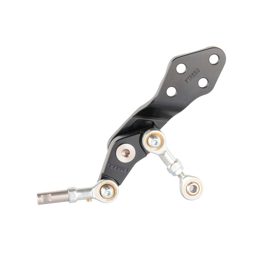 Relocated footrests LighTech Standard to reverse gear selector ...