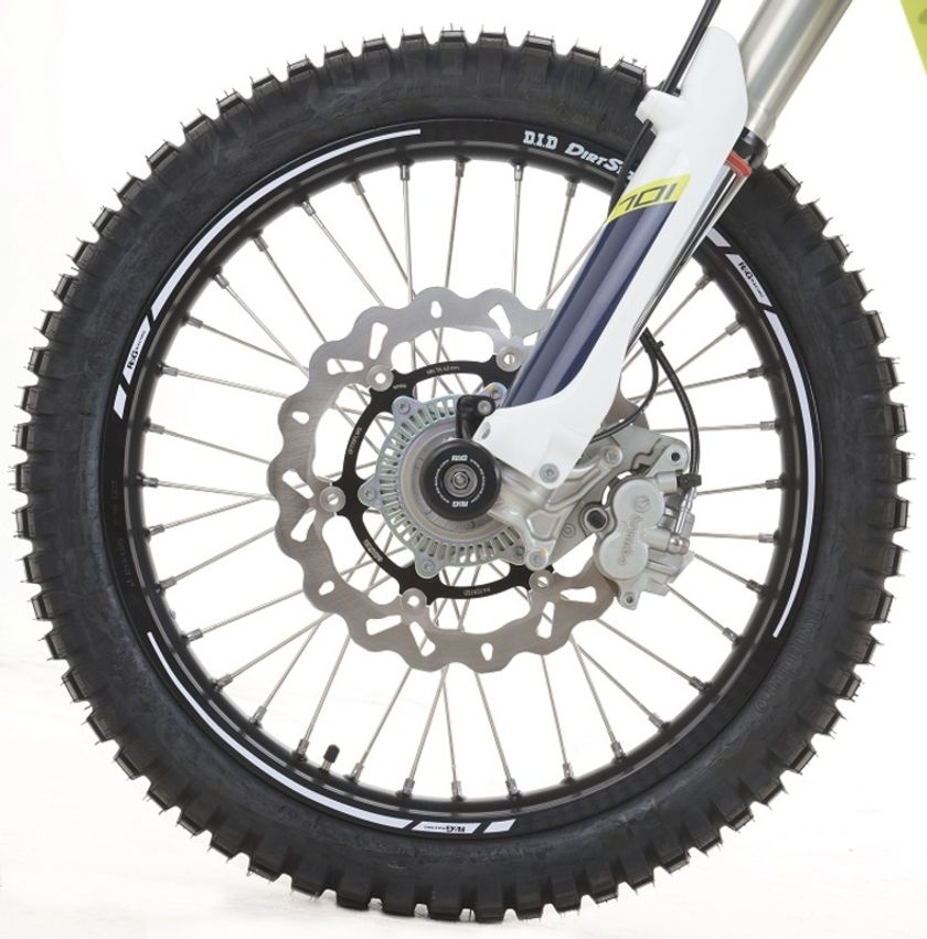 Rim tape R&G Racing 17'' White Tape Set 1 Universal - Motoblouz.com