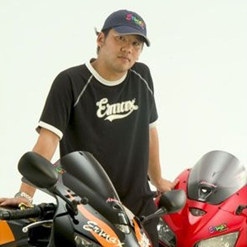 T-Shirt manches courtes Ermax LOGO BASEBALL TWO COLOURS - Motoblouz.com