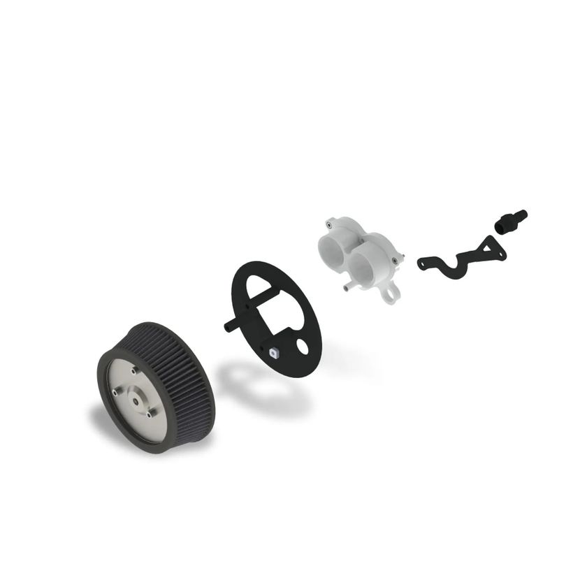 Air filter Vance & Hines VO2 Double Admission - Port - Motoblouz.com