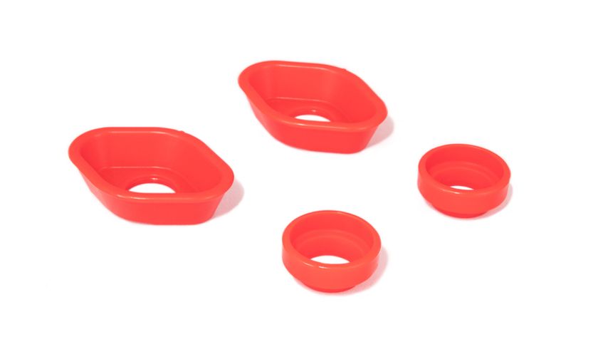 Bridge brace Xtrig PHDS rigid red elastomer 1 Universal - Motoblouz.com