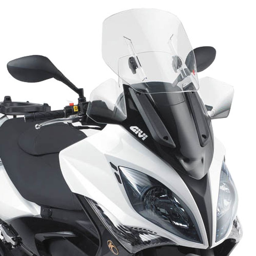 Windshield Givi Airflow clear adjustable - Motoblouz.com