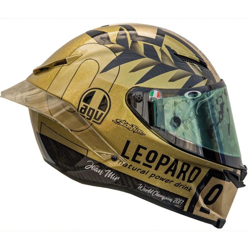 Full-face helmet AGV PISTA GP R CARBON JOAN MIR LIMITED EDITION ...