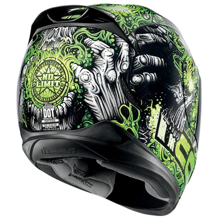 Integralhelm Icon AIRMADA - BRITTON - Motoblouz.com