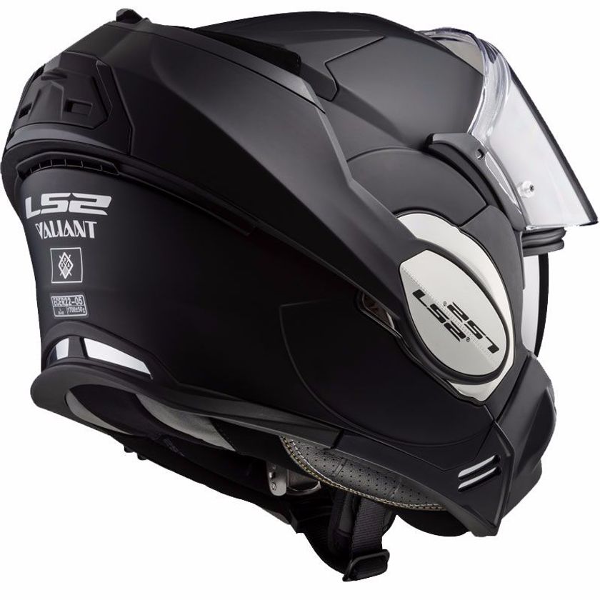 Casque modulable LS2 FF399 - VALIANT - SOLID MATT - Motoblouz.com