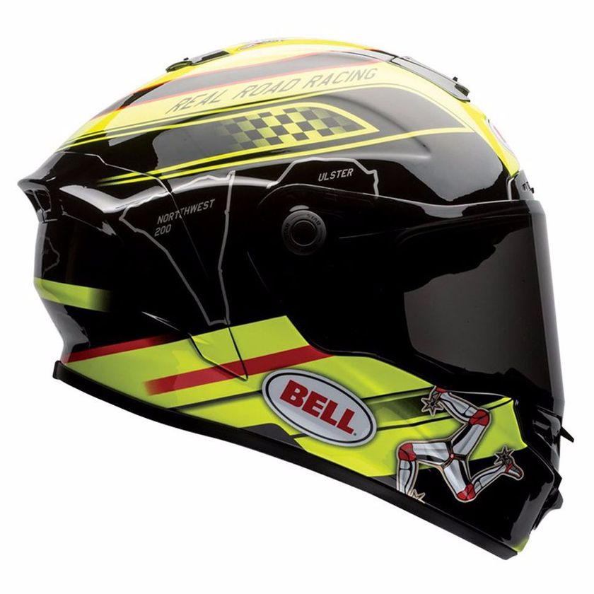 Full-face helmet Bell STAR - ISLE OF MAN - Motoblouz.com