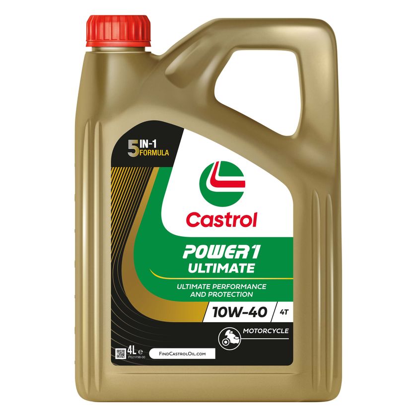 Motorolie Castrol POWER 1 ULTIMATE 4T 10W-40 1 universeel - Motoblouz.com