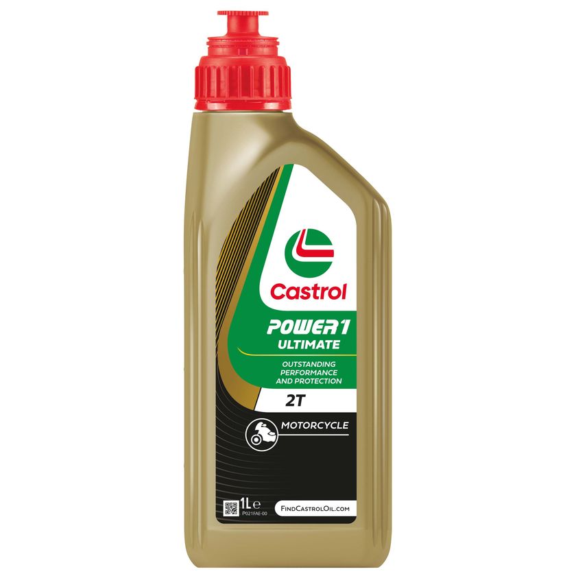 Engine oil Castrol POWER 1 ULTIMATE 2T 1L 1 Universal - Motoblouz.com