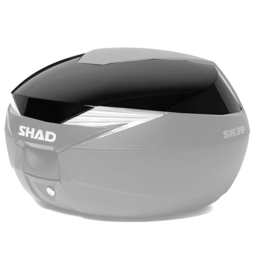 Shad Schwarz glänzend für Topcase SH 39 1 universell - Motoblouz.com