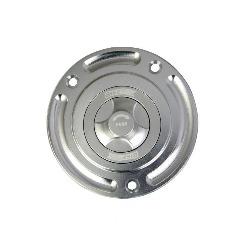 Bouchon de réservoir Bike It quart de tour 3 boulons 1 universel - Motoblouz.com