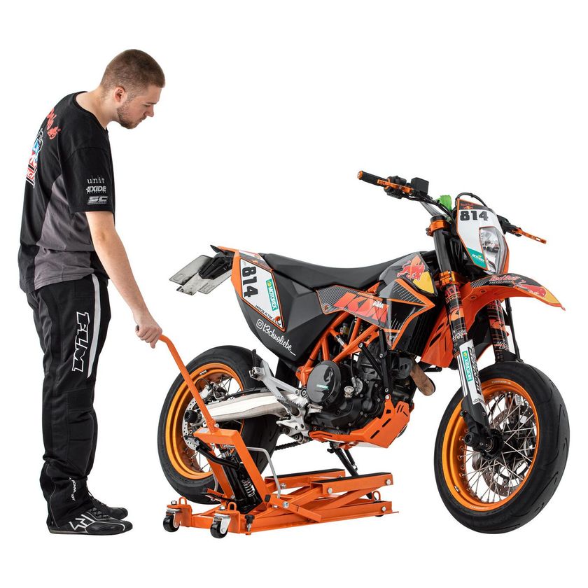 Lève moto HI-Q TOOLS TABLE ÉLÉVATRICE MOTO 1 universel - Motoblouz.com