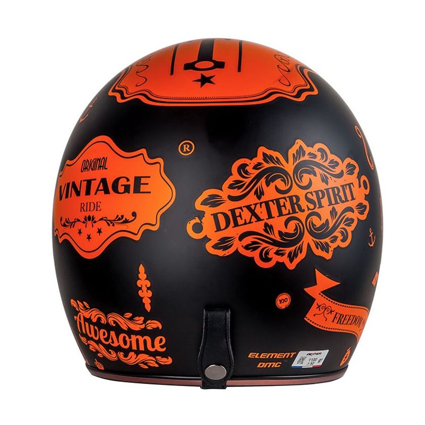 Casque jet Dexter ELEMENT DMC - Motoblouz.com