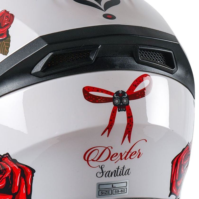 Casque intégral Dexter PROTON SANTITA - Motoblouz.com
