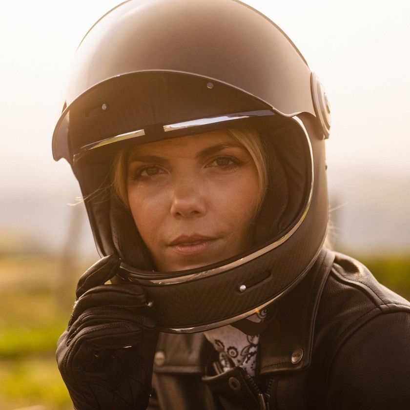 Casque intégral Dexter TANNEN CARBON - Motoblouz.com