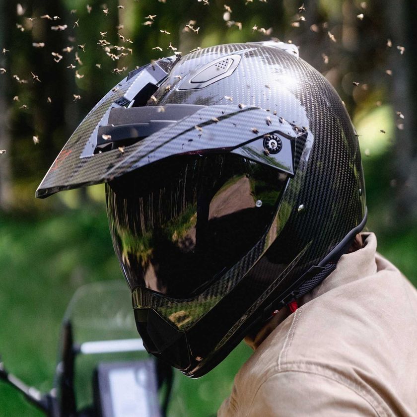 Casque intégral Dexter LADAK CARBON - Motoblouz.com