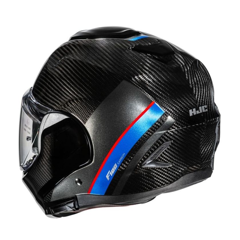 Modulaire helm Hjc F100 CARBON - STAN - Motoblouz.com