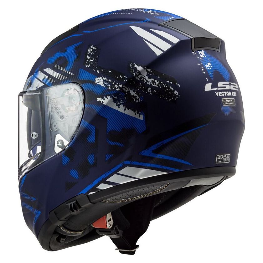 Integralhelm LS2 FF397 - VECTOR EVO - STENCIL MATT - Motoblouz.com