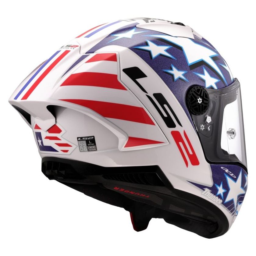 Casque LS2 FF805 THUNDER GP AERO REPLICA BAZ - Motoblouz.com