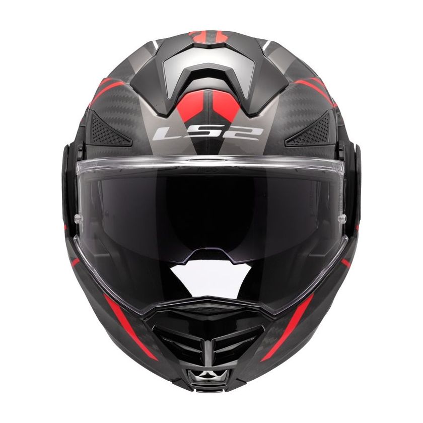 Casque modulable LS2 FF901 ADVANT X CARBON - FUTURE - Motoblouz.com