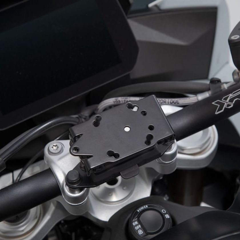 Support GPS SW-MOTECH - pontet de guidon - Motoblouz.com