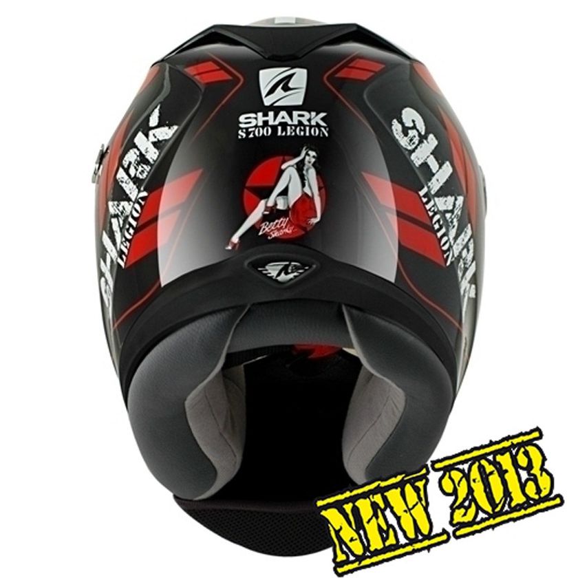Casque intégral Shark S700-S LEGION - Motoblouz.com