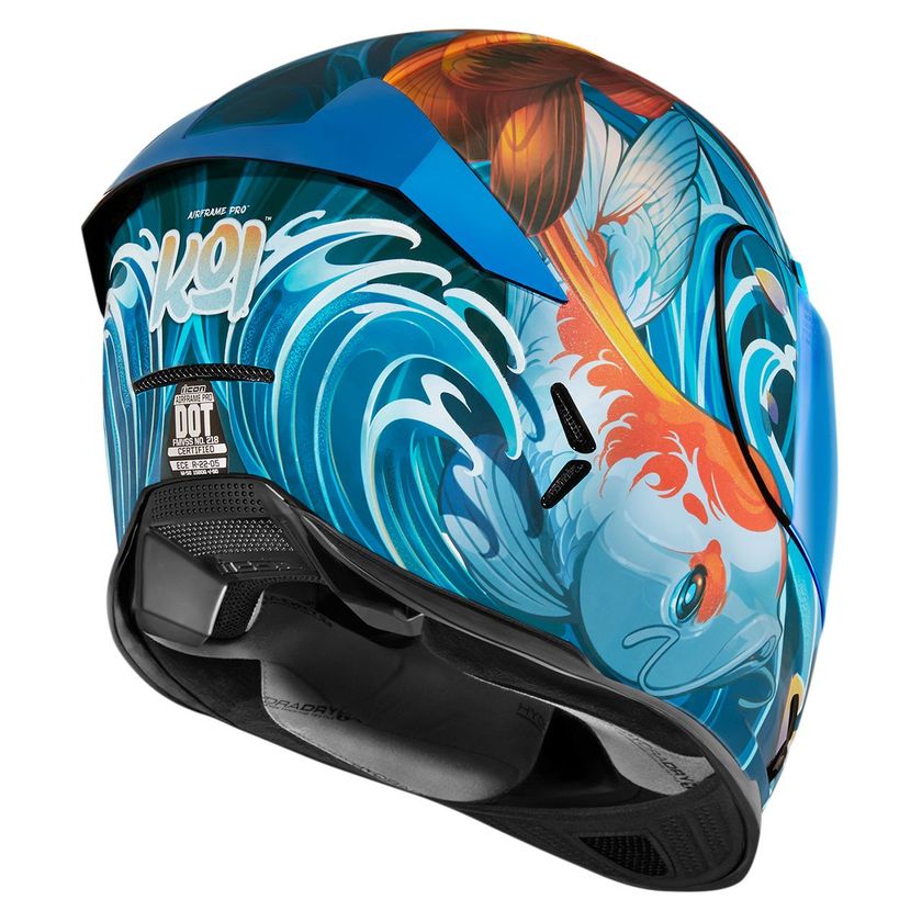 Full-face helmet Icon AIRFRAME PRO - KOI - Motoblouz.com