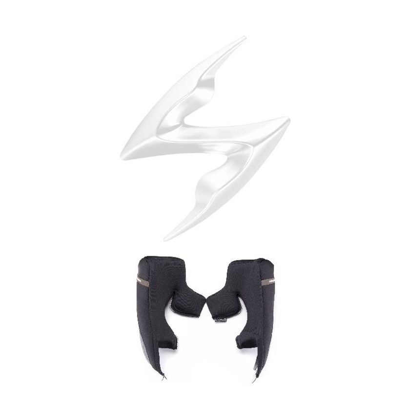 Cheek pads Scorpion Exo EXO-TECH (EVO) - Motoblouz.com