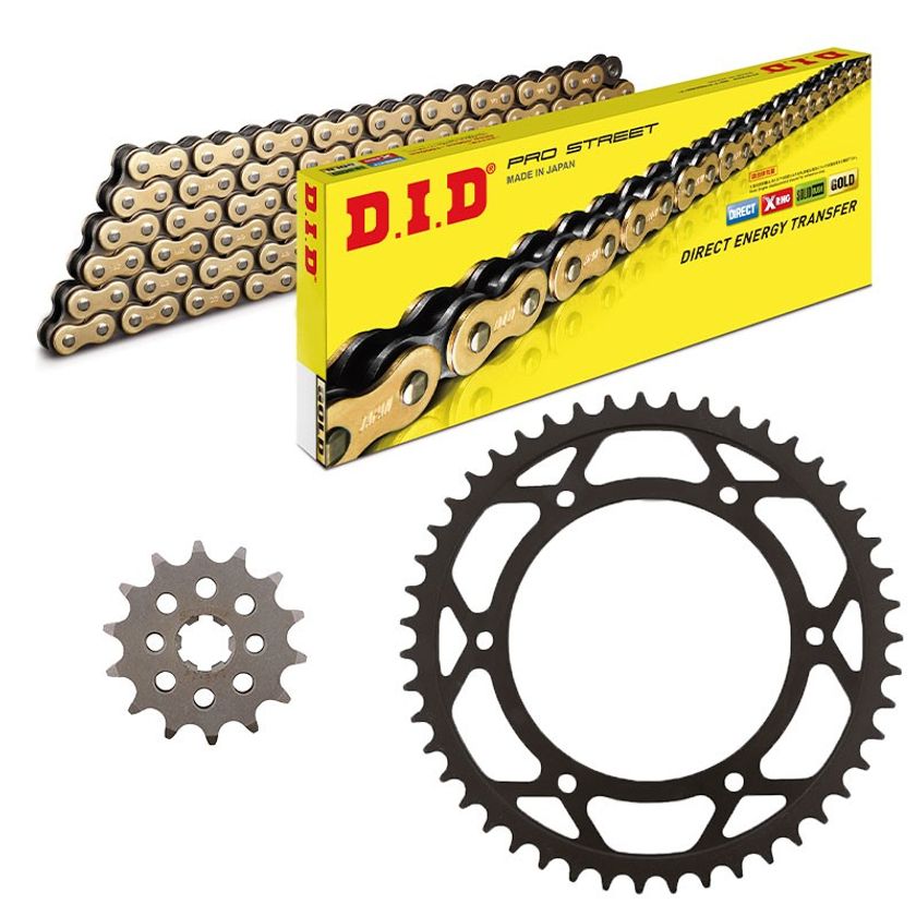 Chain kit DID Eco Steel - Motoblouz.com
