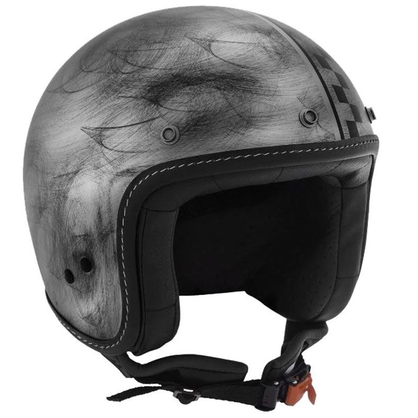 Jet helmet Moto Guzzi CHESS BOBBER - Motoblouz.com