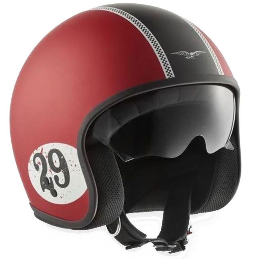 Casque jet Moto Guzzi RACING 29 - Motoblouz.com