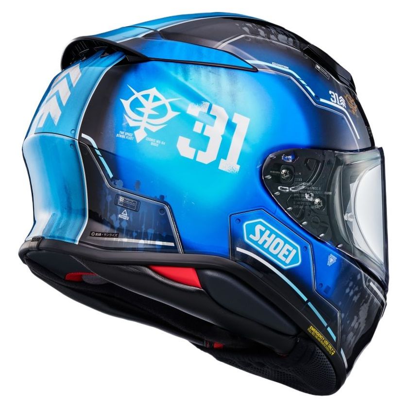 Full-face helmet Shoei NXR2 - MS-04 RAMBA RAL'S BUGU - Motoblouz.com