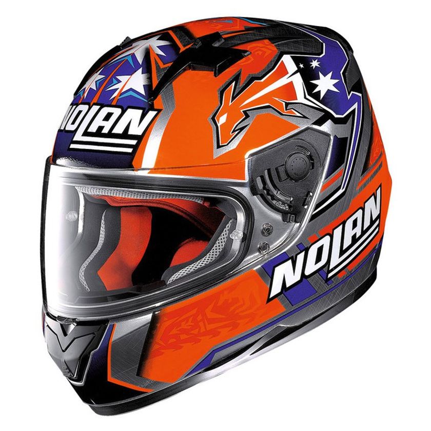 Full-face helmet Nolan N64 REPLICA C.STONER SUZUKA - Motoblouz.com