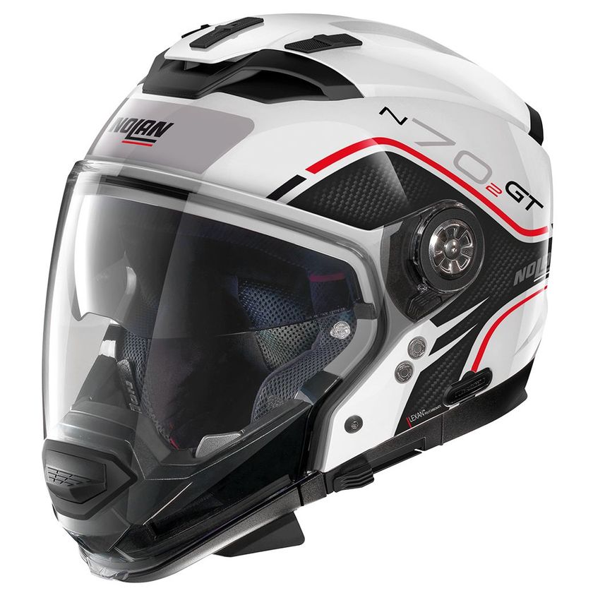 Casque Nolan N70.2 GT - FLYWHEEL N-COM - Motoblouz.com