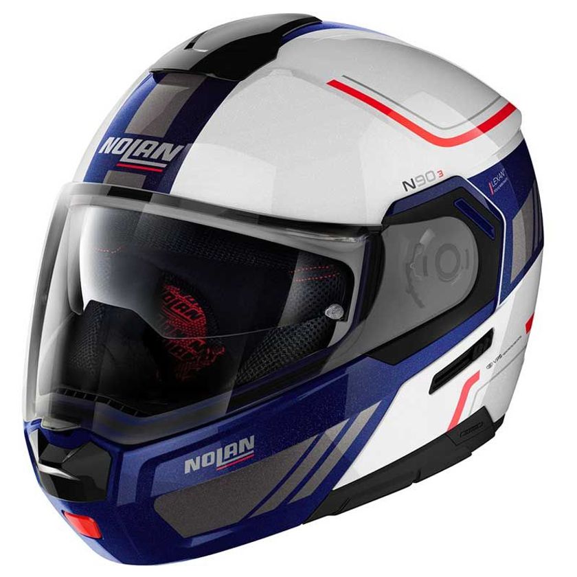 Modulaire helm Nolan N90.3 - VOYAGER N-COM - METAL - Motoblouz.com
