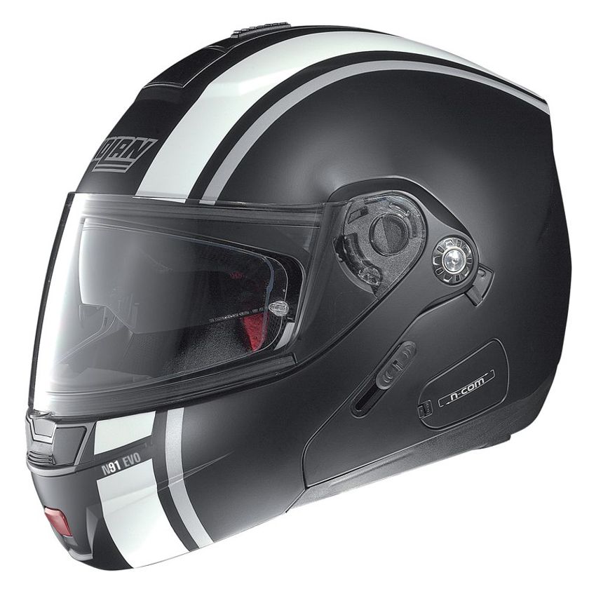 Modular helmet Nolan N91 EVO - STRIP N-COM - Motoblouz.com