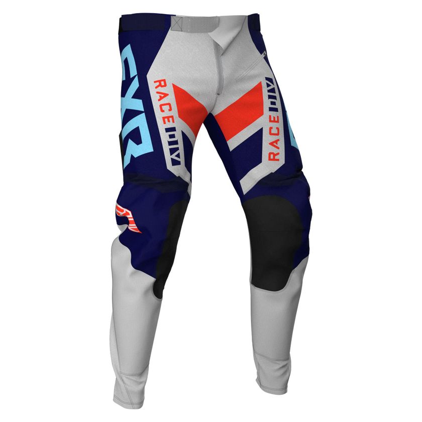 Cross pants FXR PODIUM GREY/NAVY/NUKE/SKY - Motoblouz.com