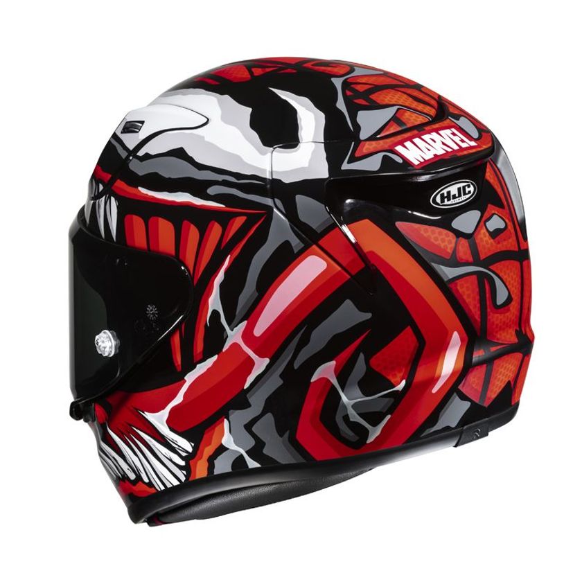 Casque intégral HJC RPHA 12 - MAXIMIZED VENOM MARVEL - Motoblouz.com