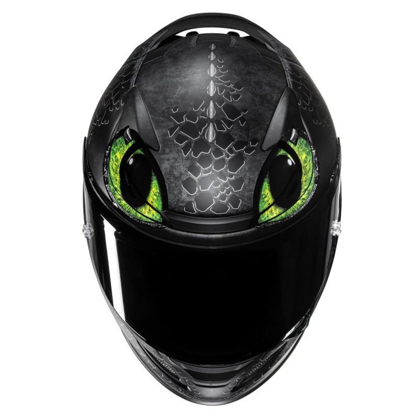 Casque intégral Hjc RPHA 12 - TOOTHLESS II - Motoblouz.com
