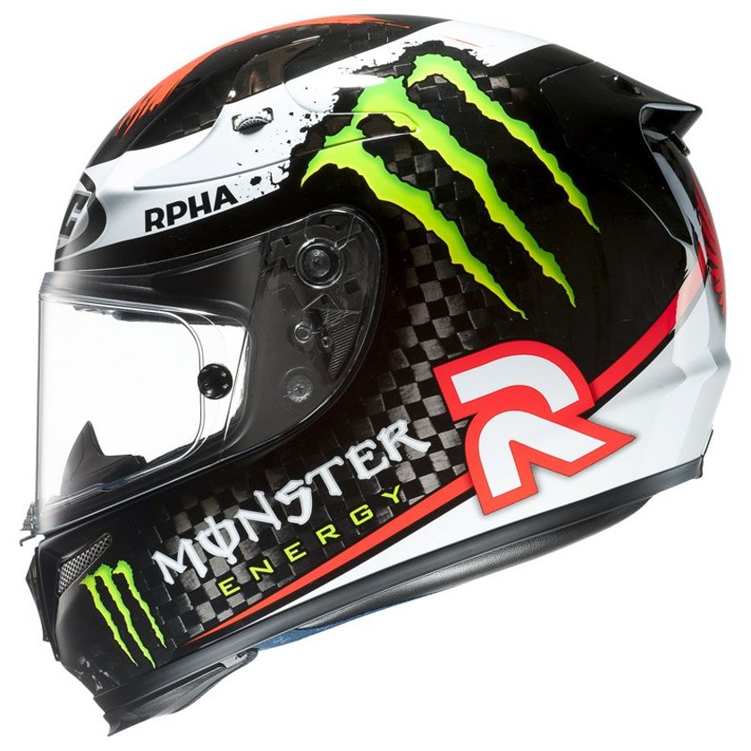 Casque intégral HJC RPHA 10 PLUS - CARBON LORENZO - Motoblouz.com