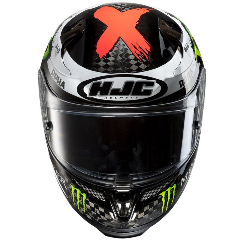 Casque intégral HJC RPHA 10 PLUS - CARBON LORENZO - Motoblouz.com