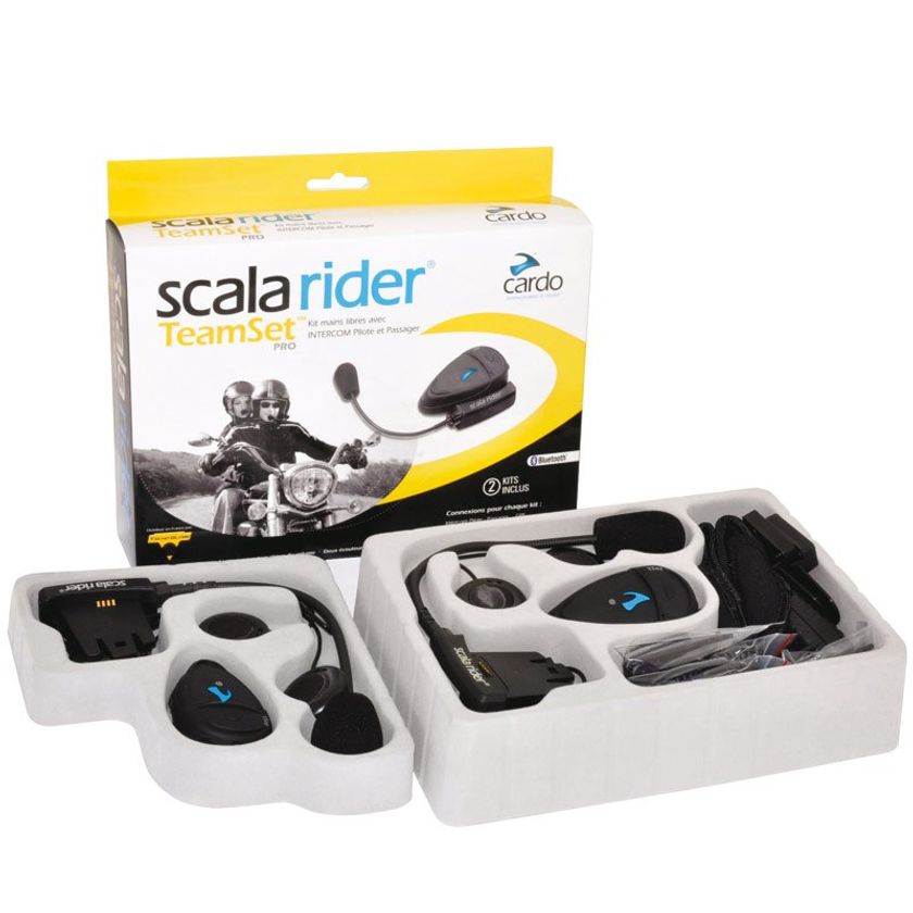 Intercom Cardo. SCALA RIDER TEAMSET PRO. - Intercom - Motoblouz.com