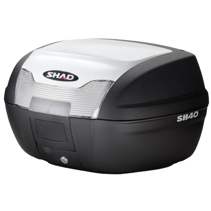 Top case Shad SH 40 White 1 Universal - Motoblouz.com