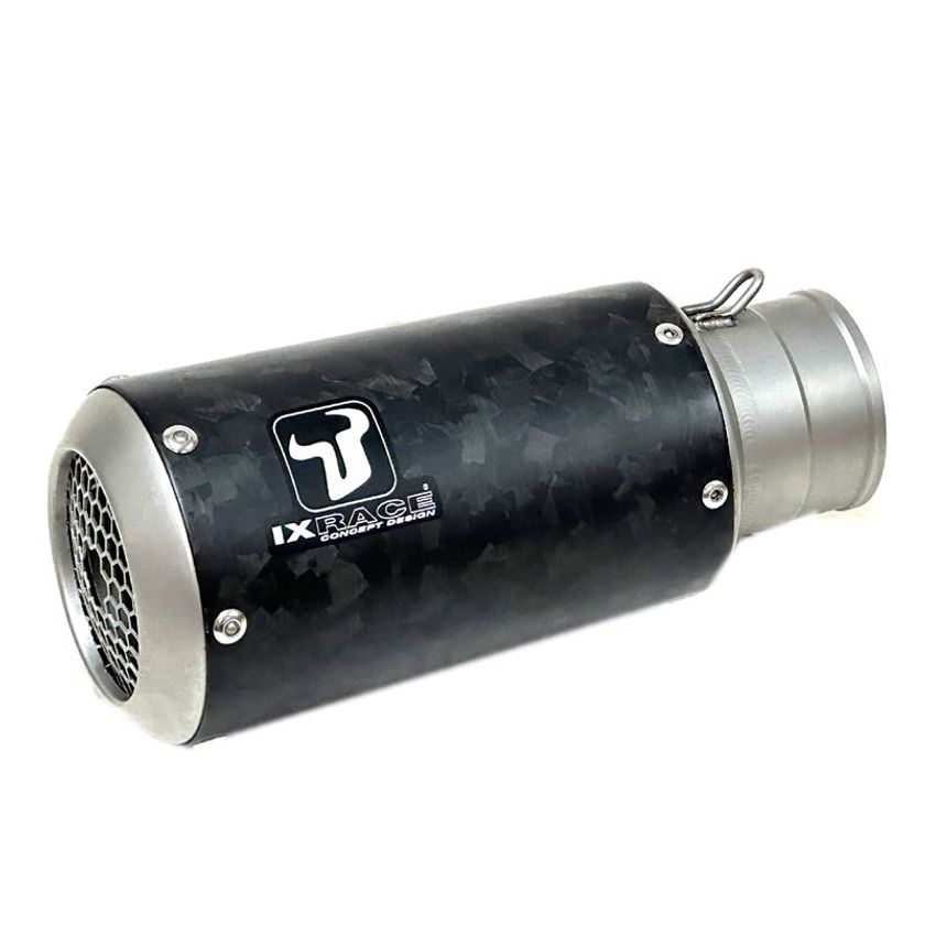 Silencieux Ixrace MK2 CARBON FORGED - Motoblouz.com