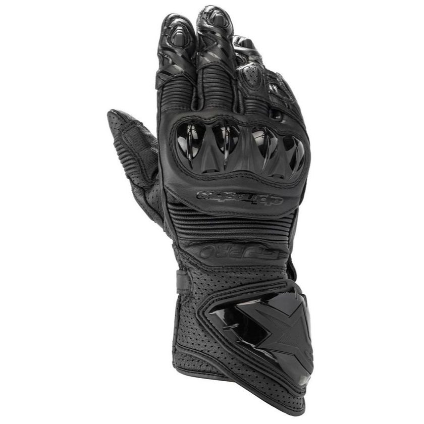 Gants Alpinestars GP PRO R3 - FULL BLACK - Motoblouz.com