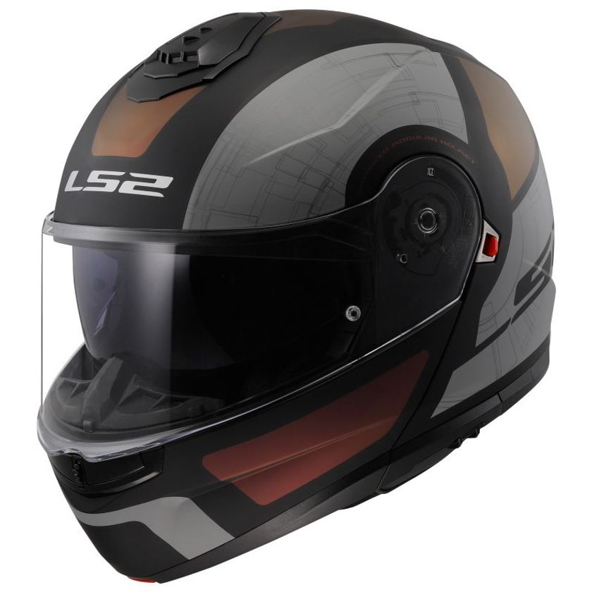 Modular helmet LS2 FF908 STROBE II - ORION - Motoblouz.com