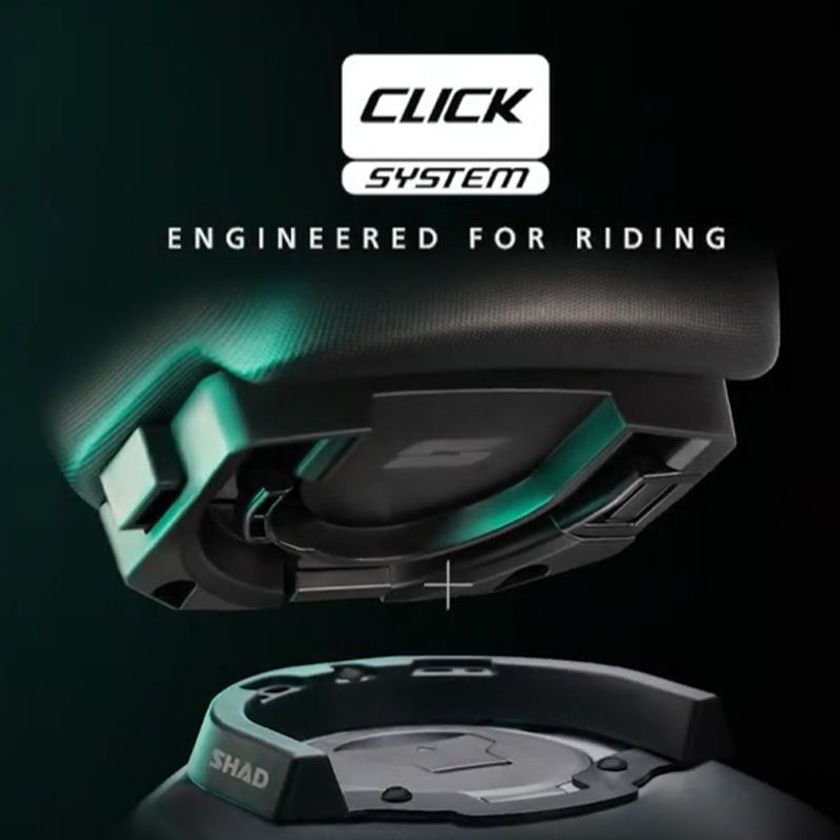 Anneau de réservoir Shad Click system T010CS pour sacoche de réservoir ...