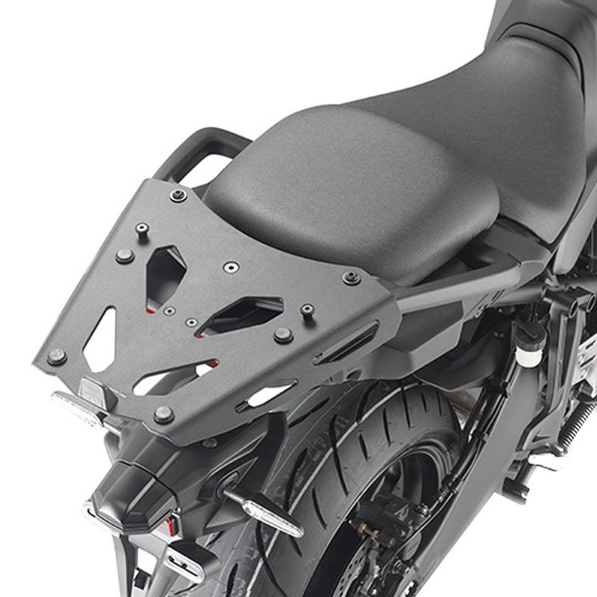 Support top case Kappa Aluminium Monokey Noir - Motoblouz.com