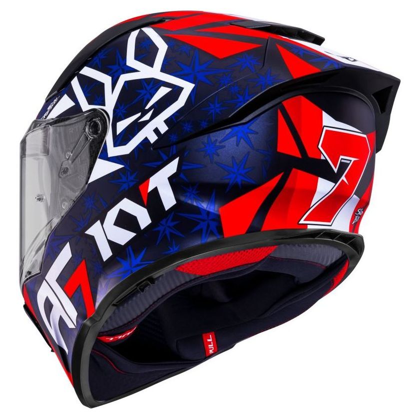 Casque intégral KYT R2R MAX FERNANDEZ 2025 REPLICA - Motoblouz.com
