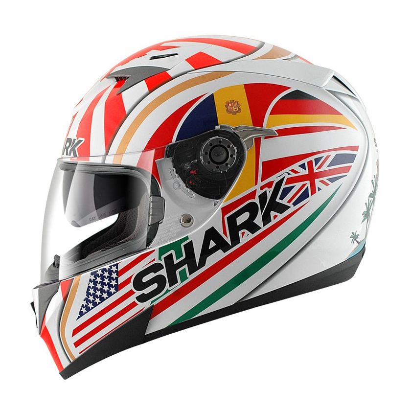 Casque intégral Shark S700 S ZARCO REPLICA - Motoblouz.com