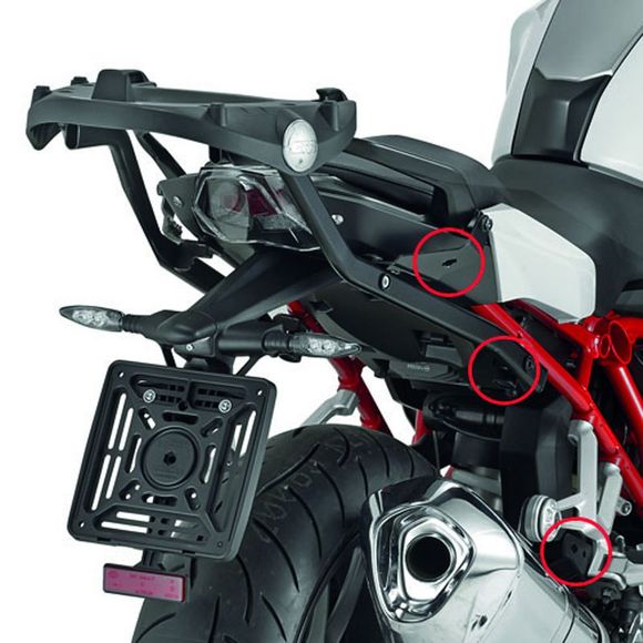Support Valises Givi Monokey à Liaison Rapide Pour Valise V35